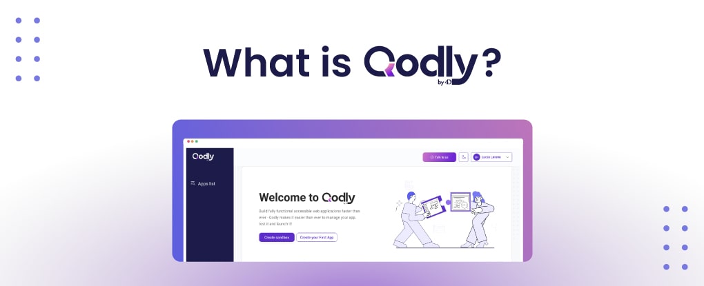 Qodly Hybrid Low Code Application Development